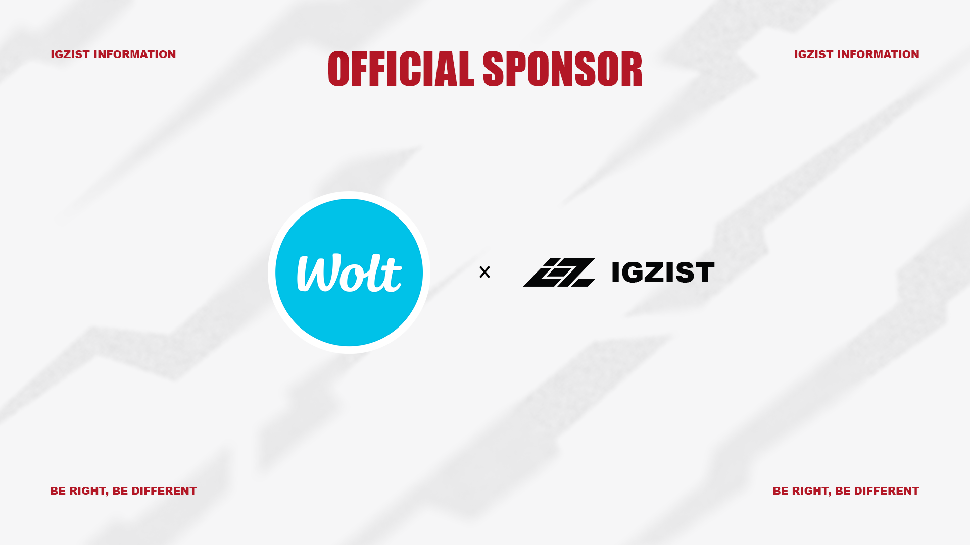 『Wolt Japan株式会社』とのスポンサー契約締結のお知らせ | News | IGZIST